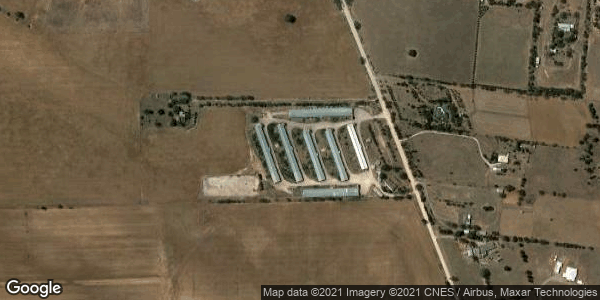 Meron Broiler Farm, Ward Belt SA, Australia - Farm Transparency Map