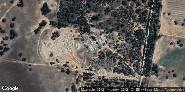 Overview from Unknown - piggery?, Savernake NSW, Australia - Farm ...